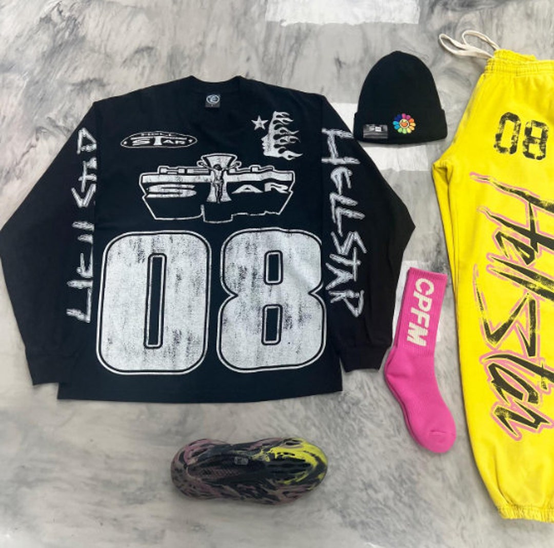 Hellstar Capsule 8 Long Sleeve T-shirt - Etsy