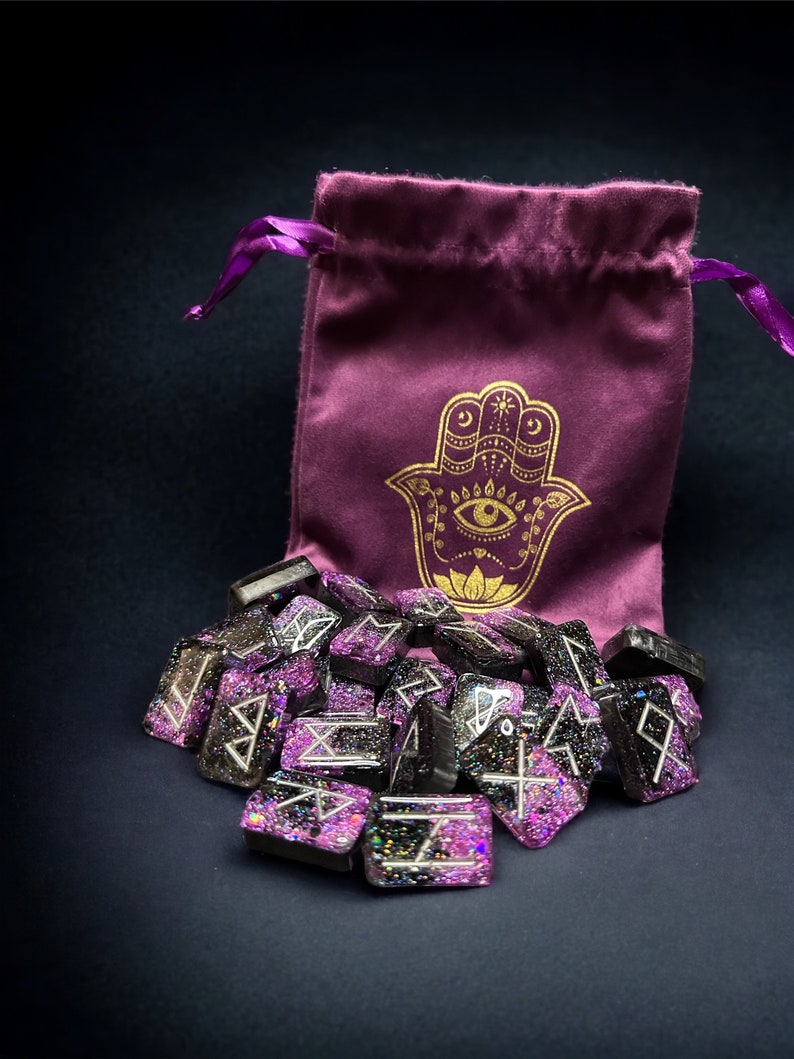 Handmade Epoxy Resin Runes - Etsy