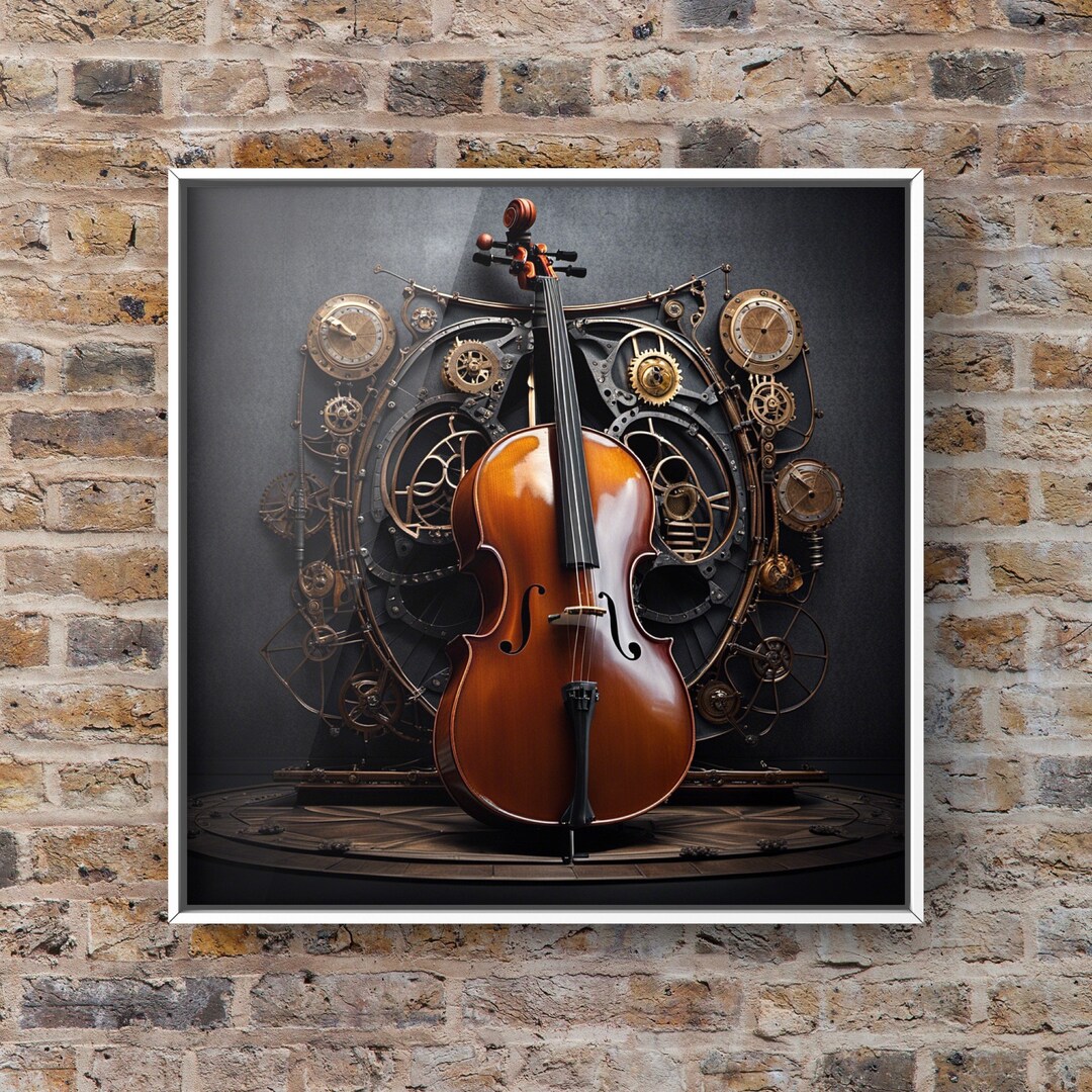 The Steampunk Cello’s - Ai Art Digital Print (5) - Etsy
