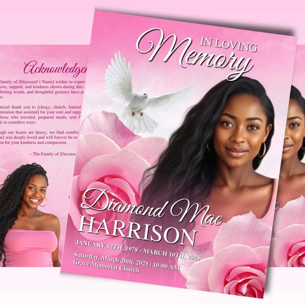 Pink Obituary for Women - Etsy