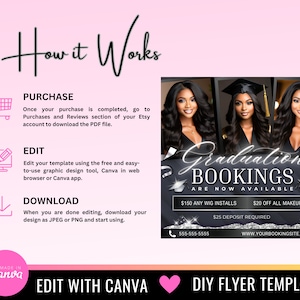 Graduation Booking Flyer, Graduation Special Flyer, Graduation Deals ...