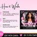 Pink Prom Send off Flyer: DIY Canva Template (digital) - Etsy