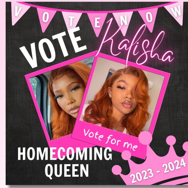 High School Campaign Poster - Etsy