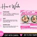 Pink Prom Booking Flyer, Prom Special Flyer, Prom Deals Hair Braids ...