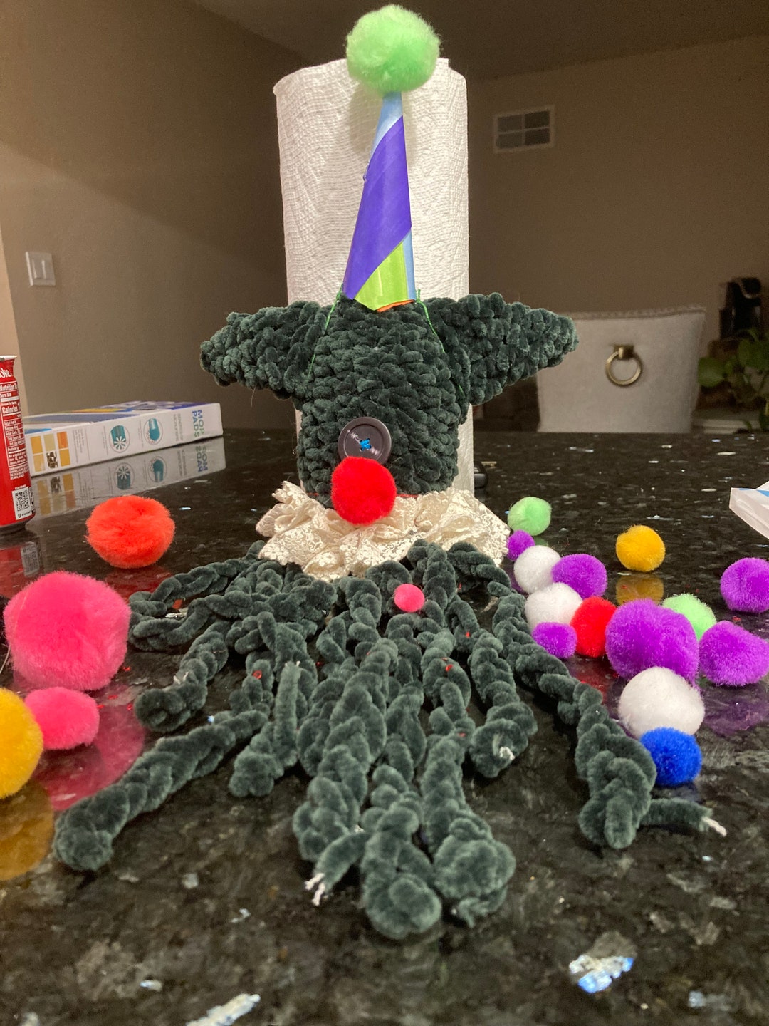 Coraline Clown Squid Crochet - Etsy