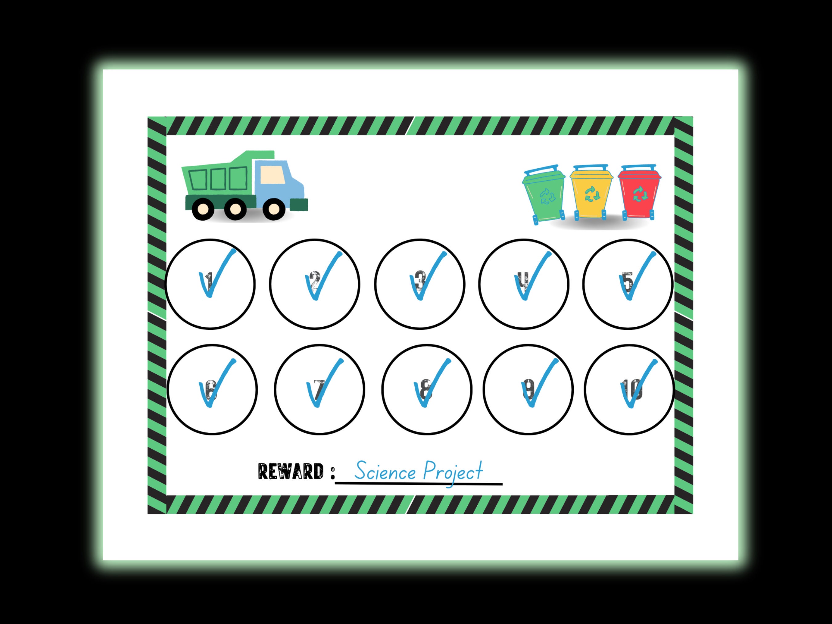 Reward Chart Toddler Behaviour Chart Kids Kids Behaviour - Etsy
