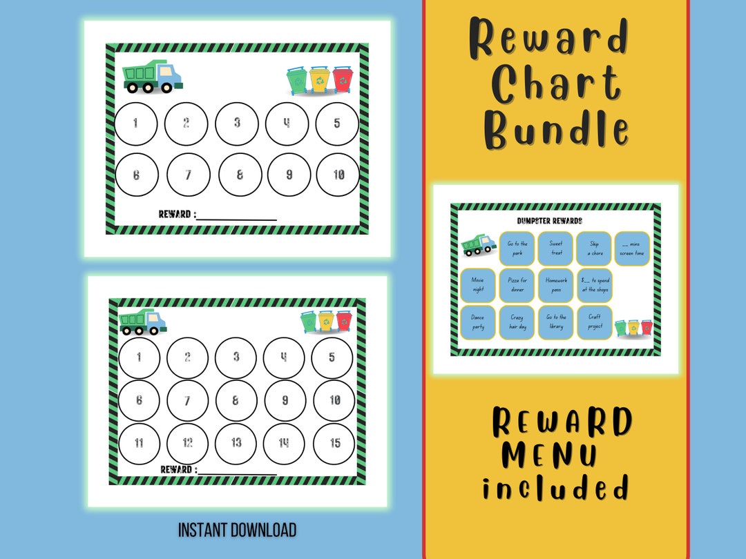 Reward Chart Toddler Behaviour Chart Kids Kids Behaviour - Etsy