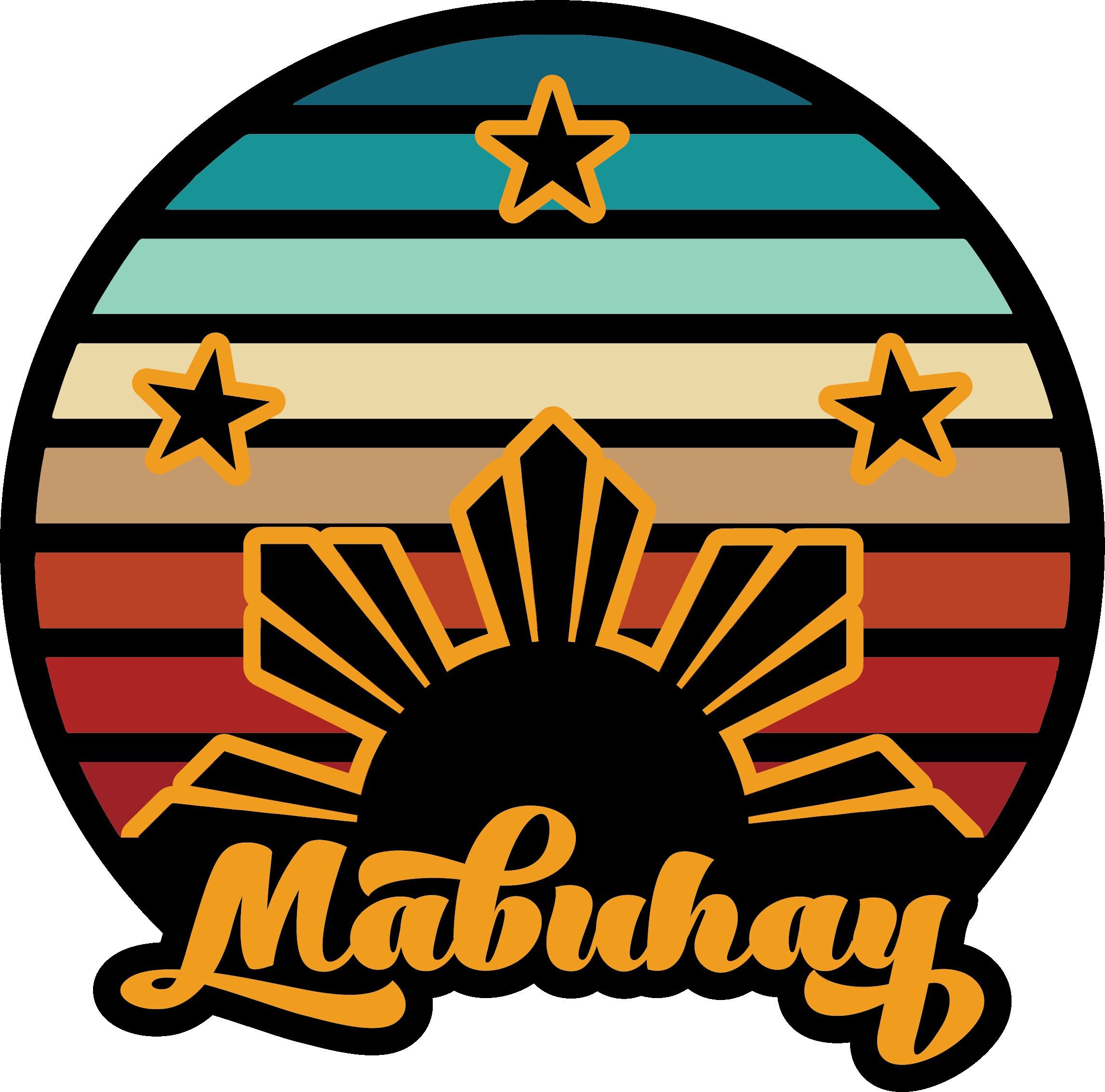 Mabuhay Retro Sunset - Etsy