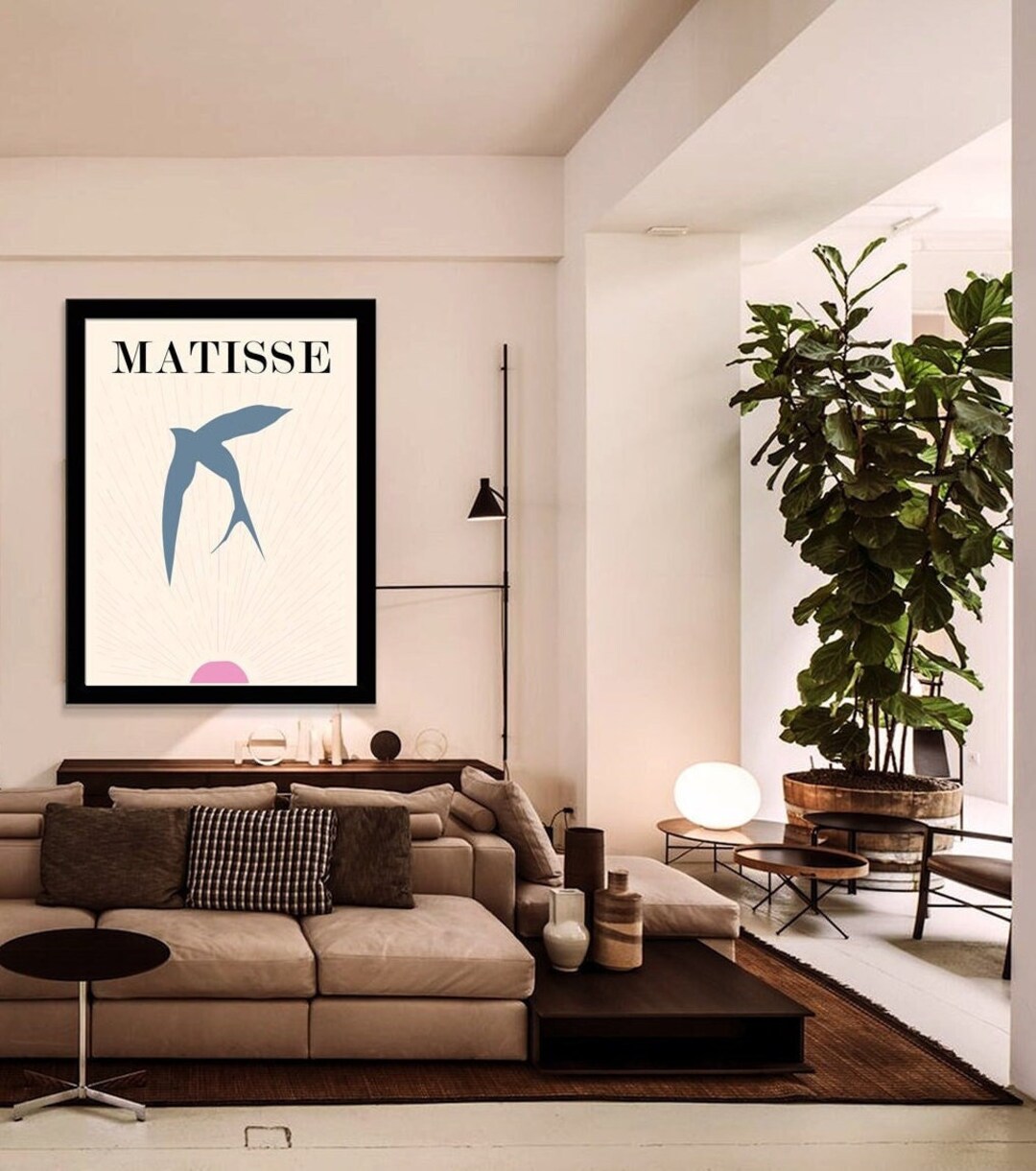 Henri Matisse Art Bird Luxury Art Modern Art Neutrals - Etsy