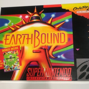 Earthbound Full Big Box Set NTSC Version English Cart & - Etsy