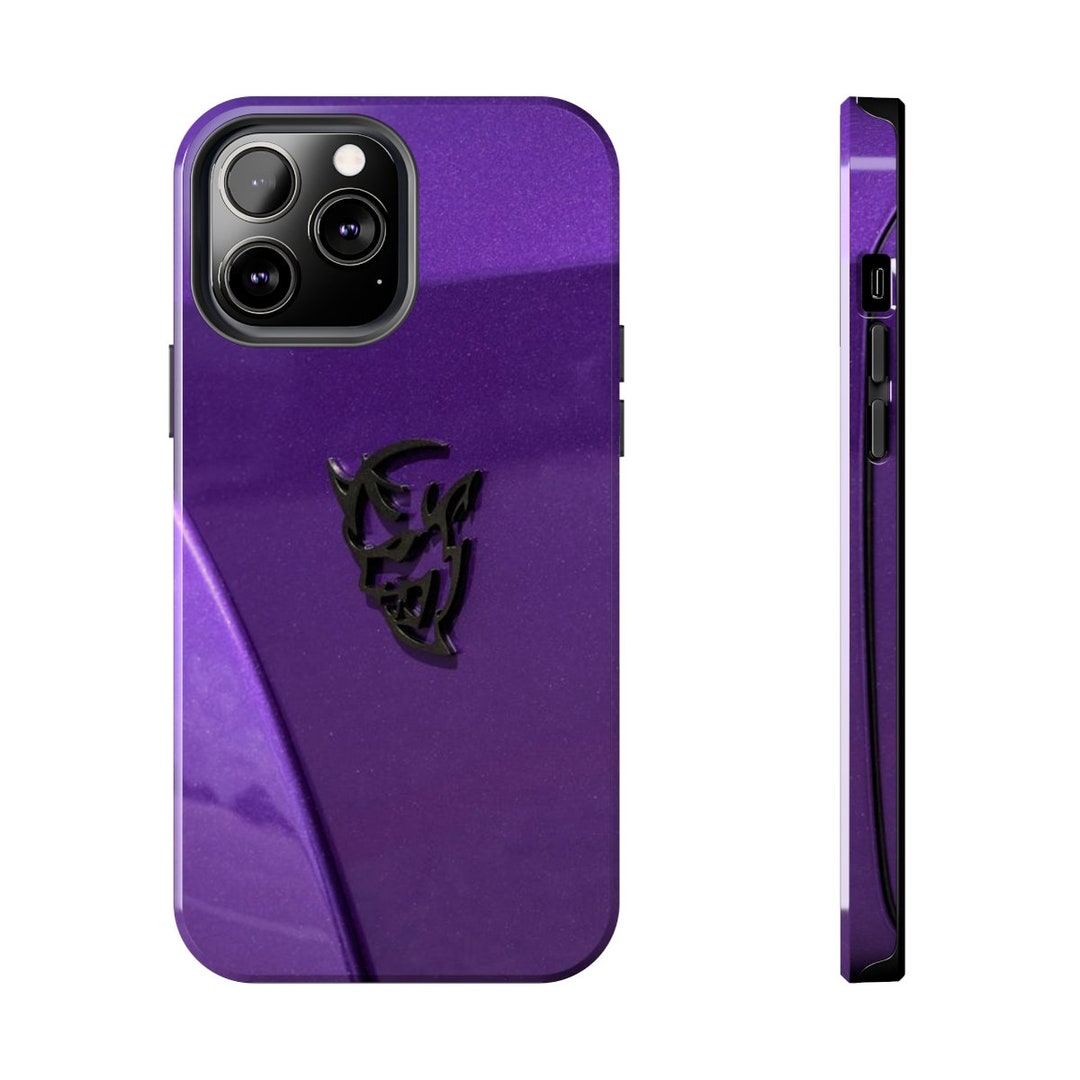 Hellcat iPhone Case, Dodge Demon Emblem iPhone Case, Demon Handyhülle ...