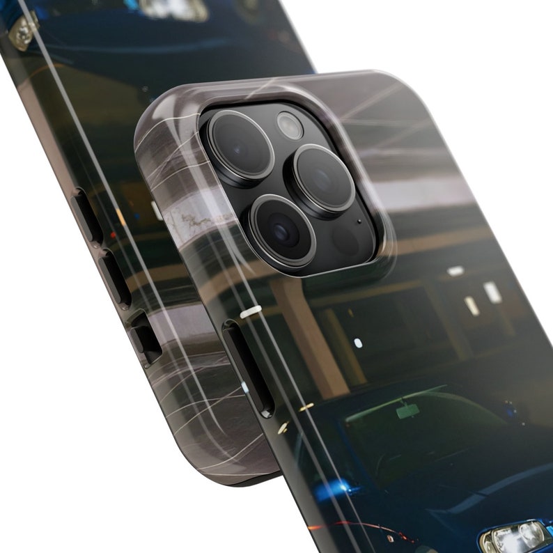 Nissan GTR iPhone Case, Blue R34 Gt-r Skyline Car Phone Case, Nissan ...