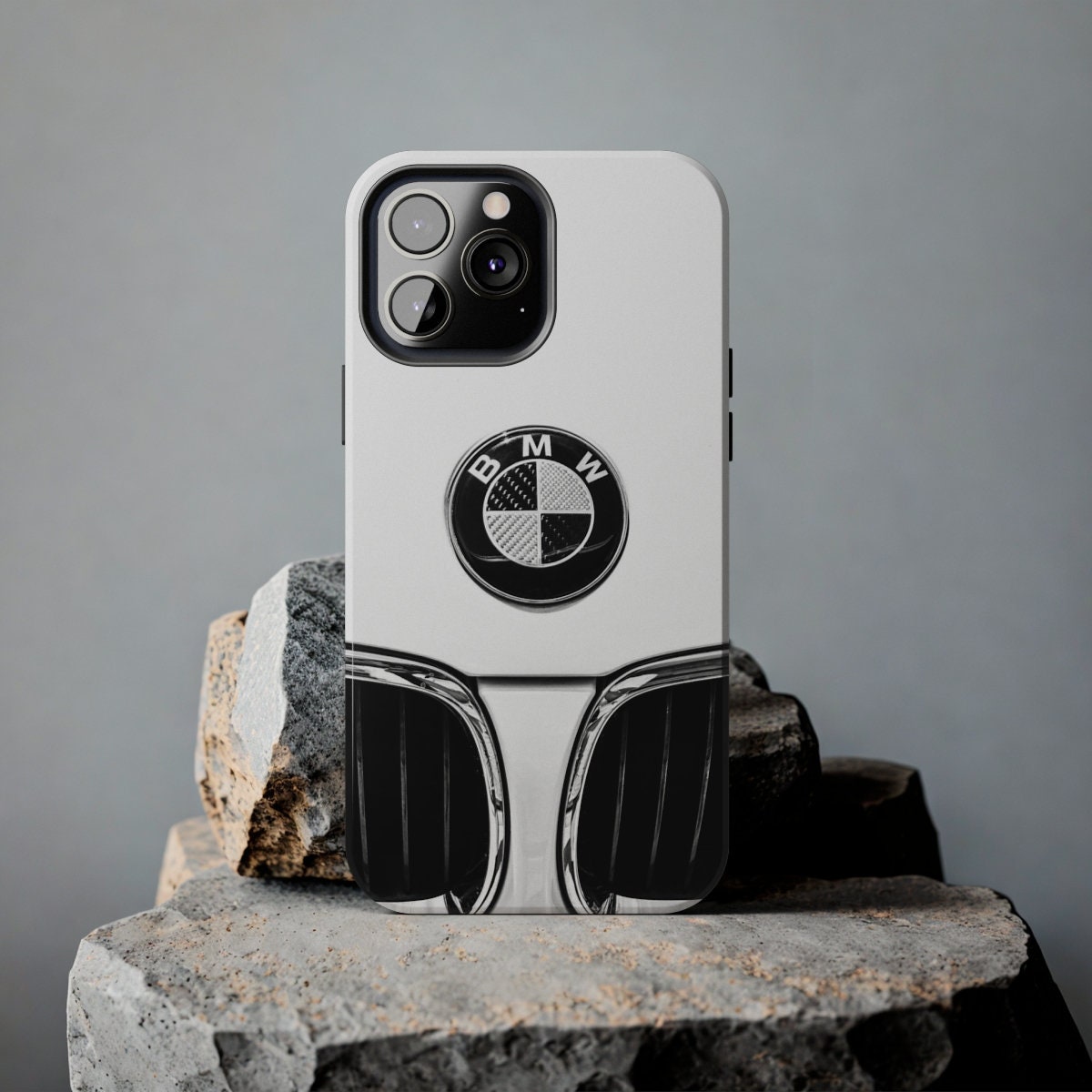 BMW Logo Car iPhone Case Black and White BMW Emblem Supercar Custom ...