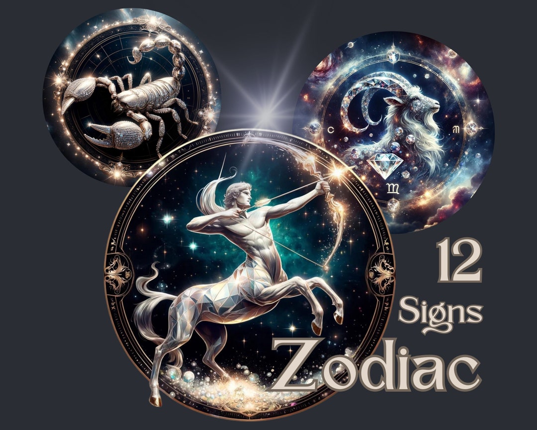 Stellar Zodiac Series: Astrological Sign, Celestial, Mythical Horoscope ...