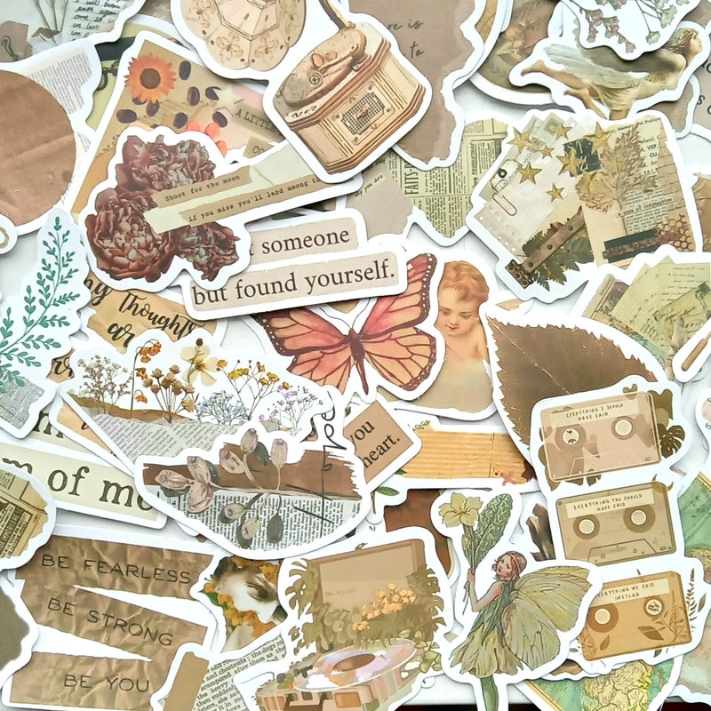 Vintage Stickers - Etsy