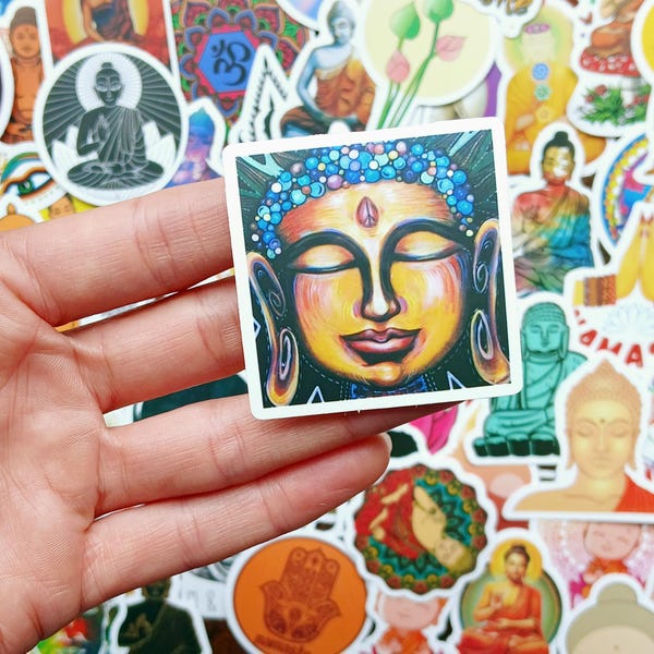 Buddhism Stickers - Etsy