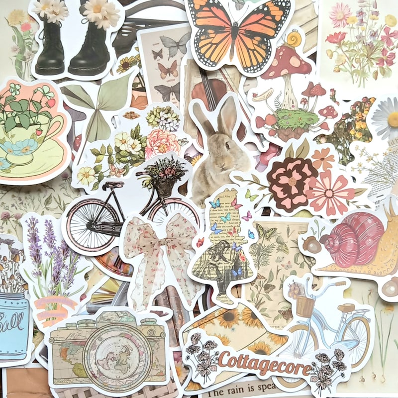 Nature Stickers - Etsy