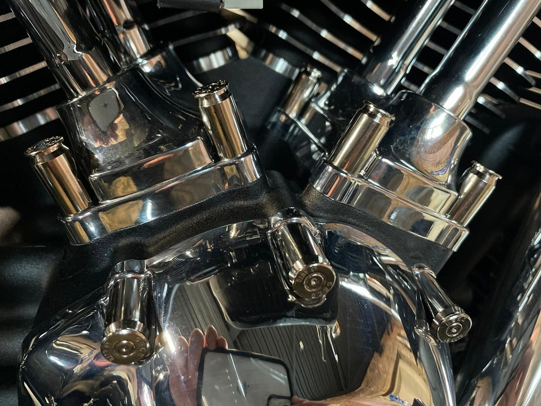 Magnetic Cover Caps Bullet Style Suitable for Harley-davidson Tappet ...