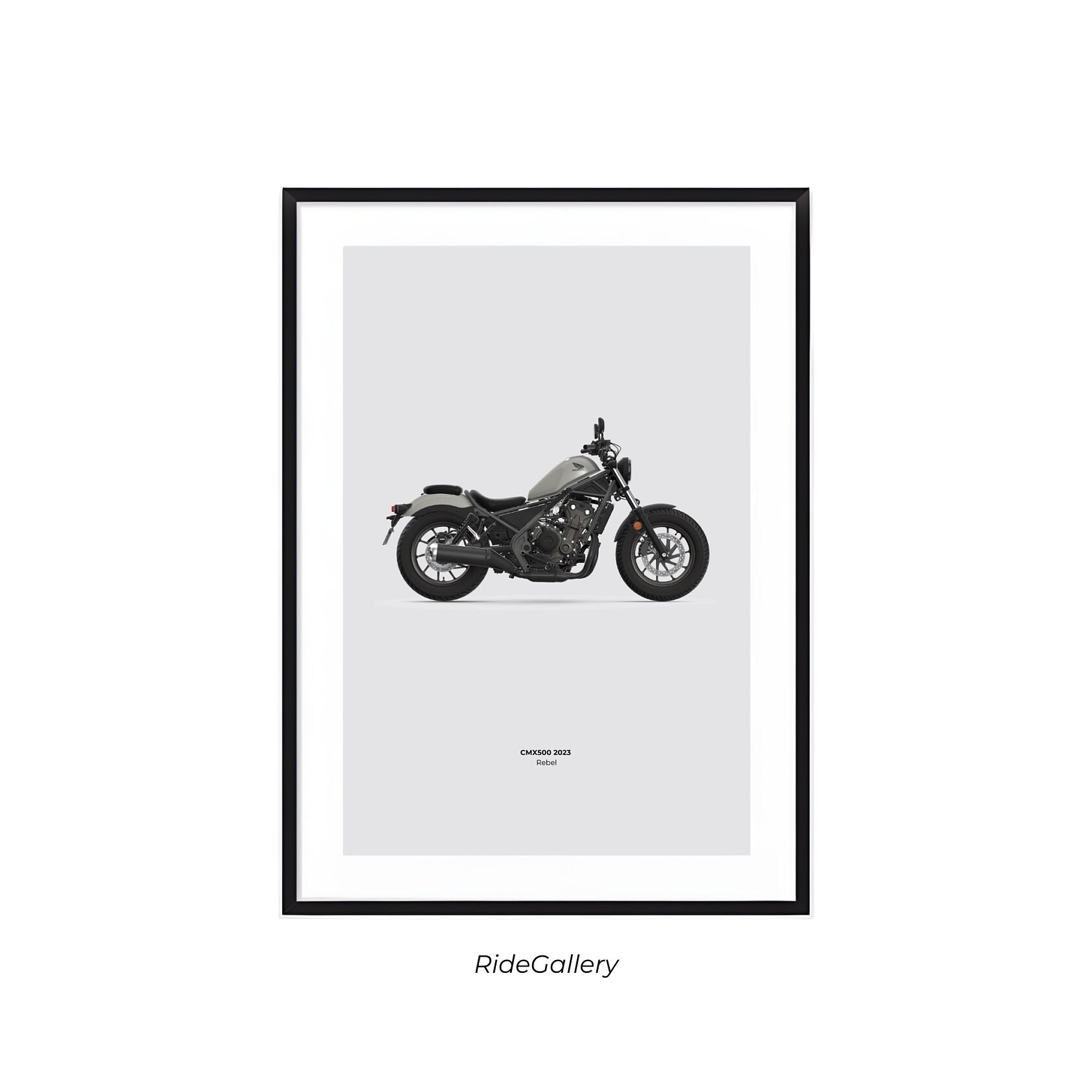 Honda CMX500 Rebel 2023 Motorcycle Wall Deco Motor Line Art - Etsy
