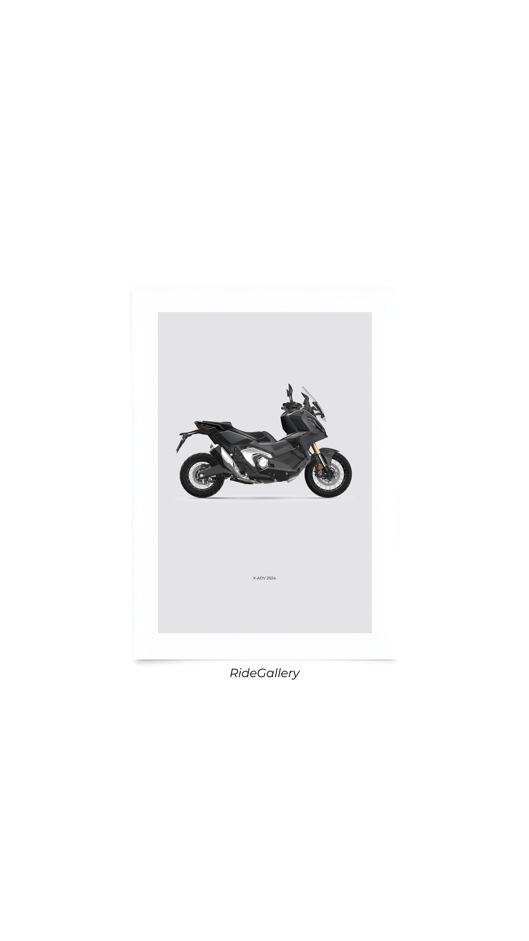 Honda X-ADV 2024 - Motorcycle Wall Deco Motor Line Art for A ...