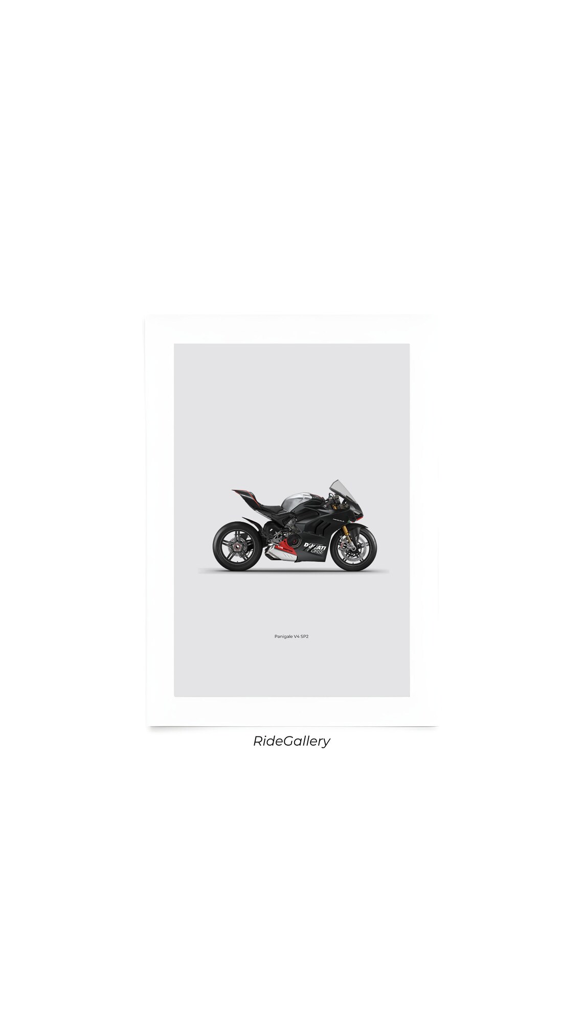 DUCATI Panigale V4 SP2 Motorcycle Wall Deco Motor Line Art - Etsy
