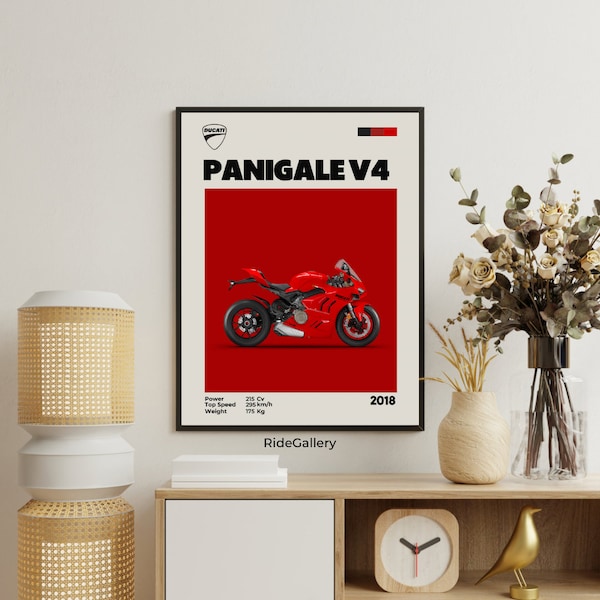 Ducati Art Print - Etsy