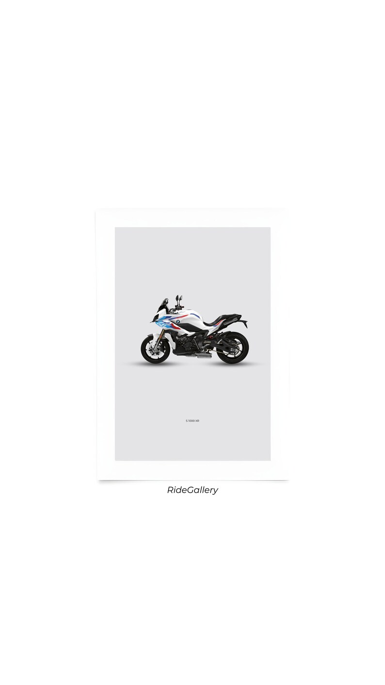 BMW S 1000 XR MOTORBIKE Wall Poster Digital Download Perfect Gift for ...