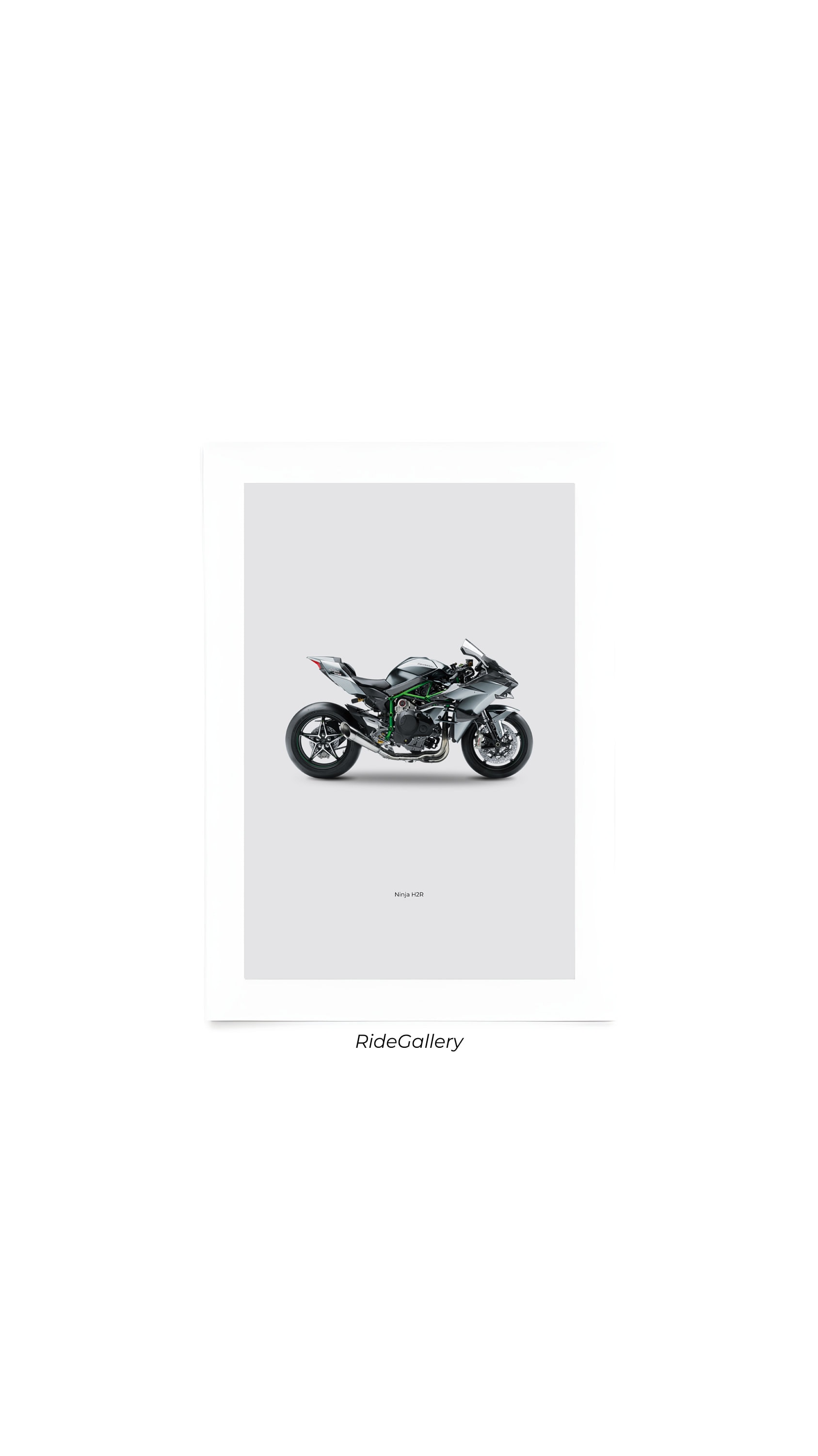 KAWASAKI Ninja H2R Motorcycle Japanese Poster Wall Art Wall Décor Tokyo ...