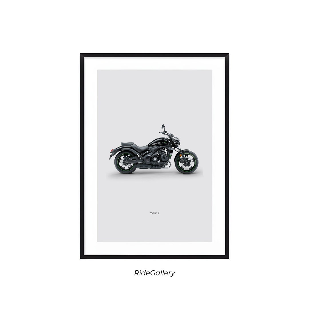 KAWASAKI Vulcan S - Motorcycle Japanese Poster Wall Art Wall Décor ...