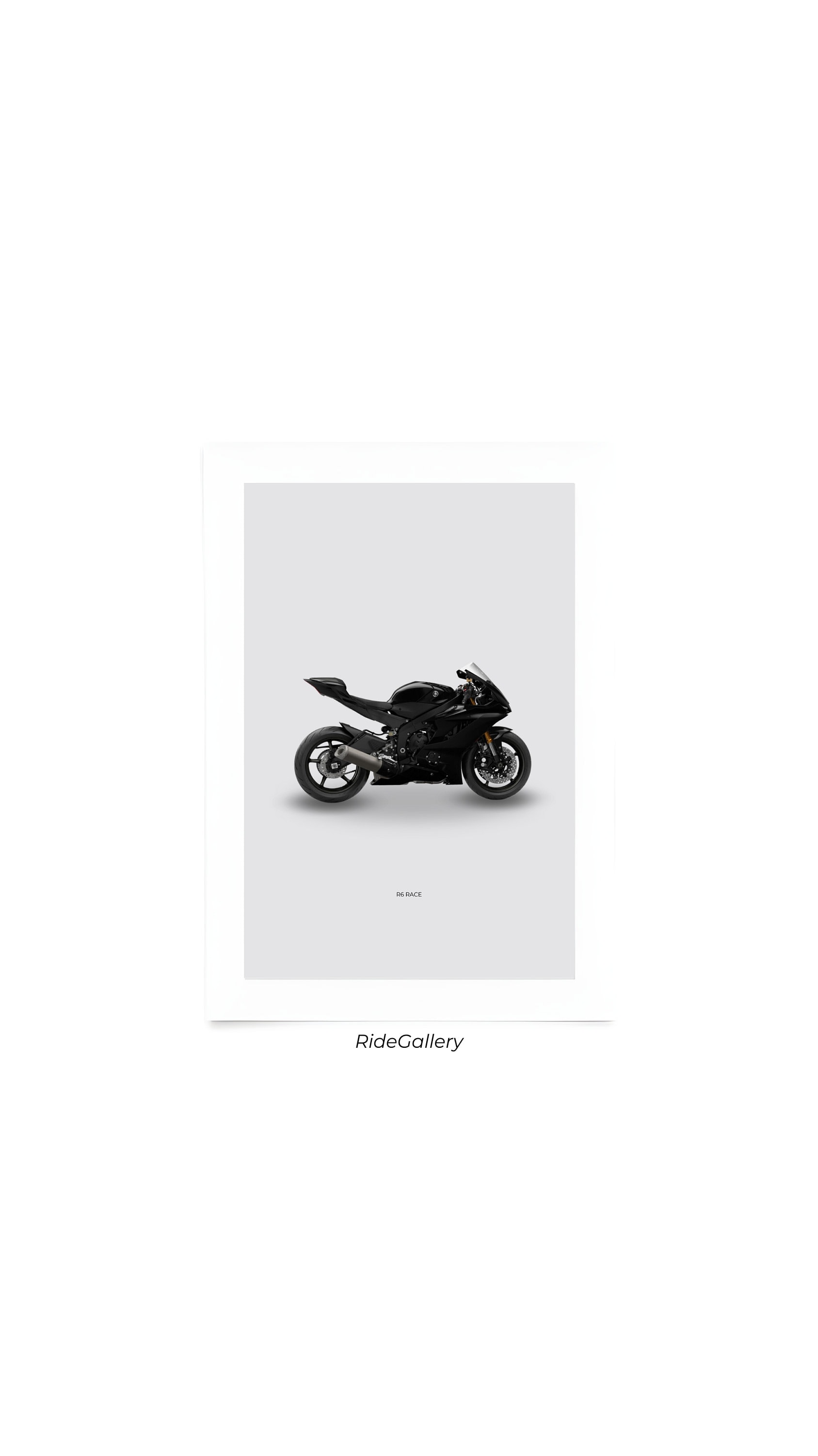 Yamaha R6 RACE Motorcycle Wall Deco Motor Line Art for A - Etsy