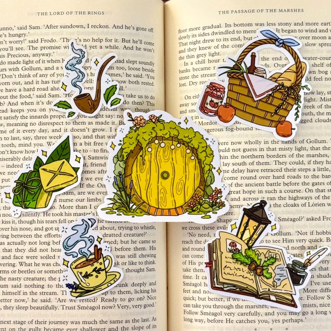 The Shire Sticker Pack | the Hobbit Sticker, Lord of the Rings Sticker ...