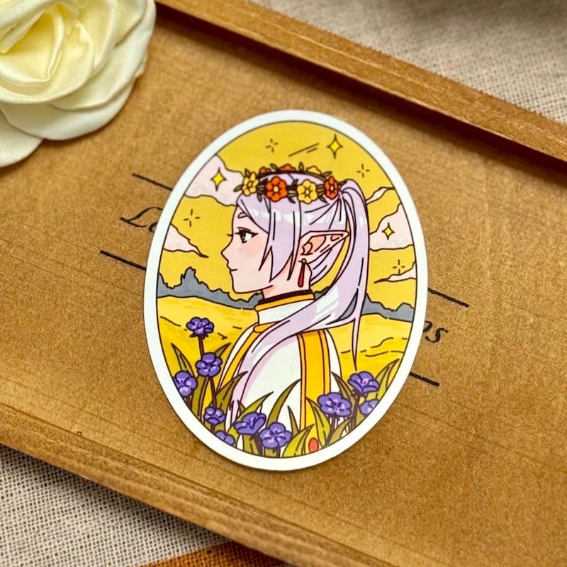 Frieren Stickers - Etsy