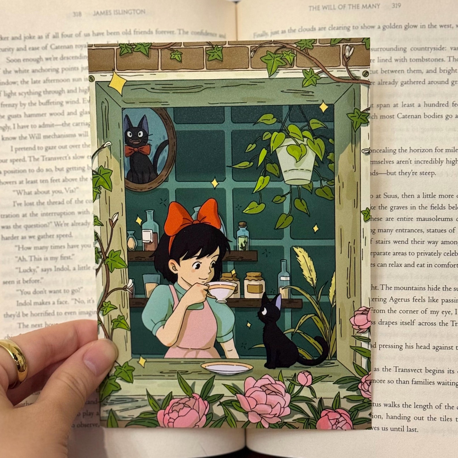 Kiki Witchcore Art Print: Cottagecore Anime Art (5x7 Inch) - Etsy