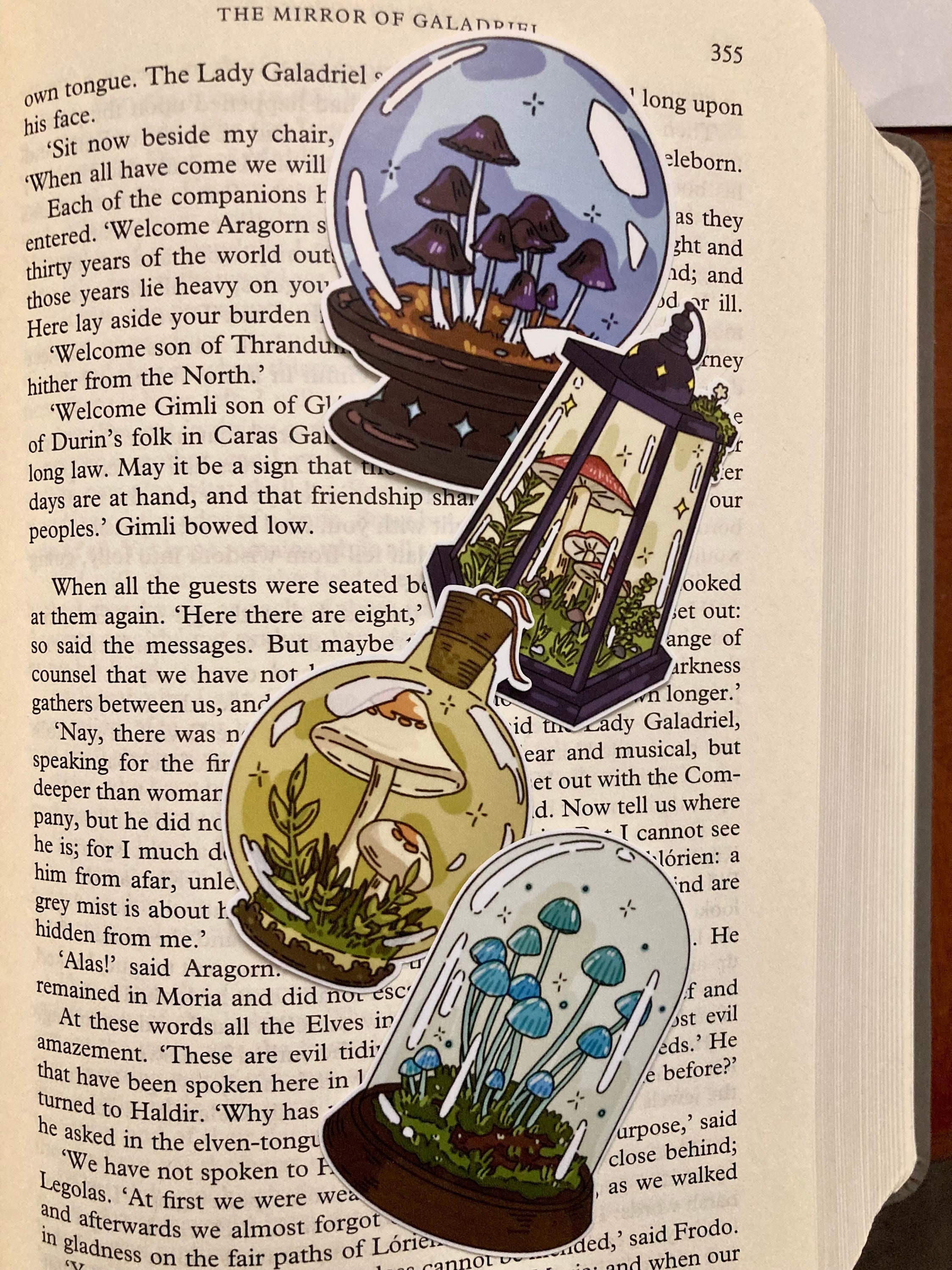 Mushroom Sticker Bundle: Witchcore Cottagecore Planner Stickers - Etsy