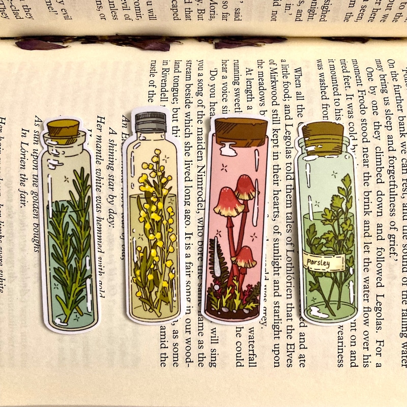 Herbs Laptop Stickers - Etsy