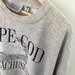 Vintage 90s Cape Cod Massachusetts Gray Sweatshirt Baggy Cape Cod ...