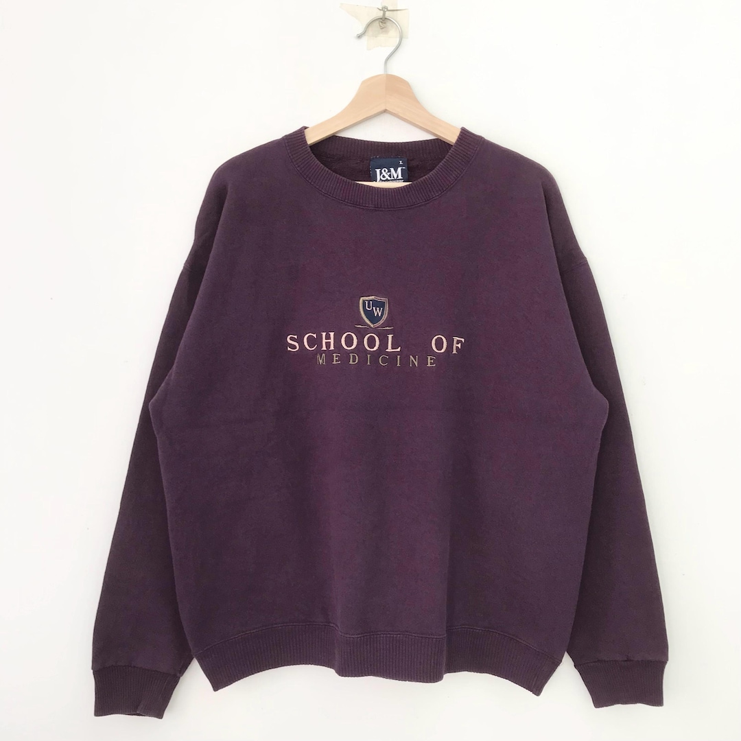 Vintage 90's University of Washington Purple Sweatshirt Large ...