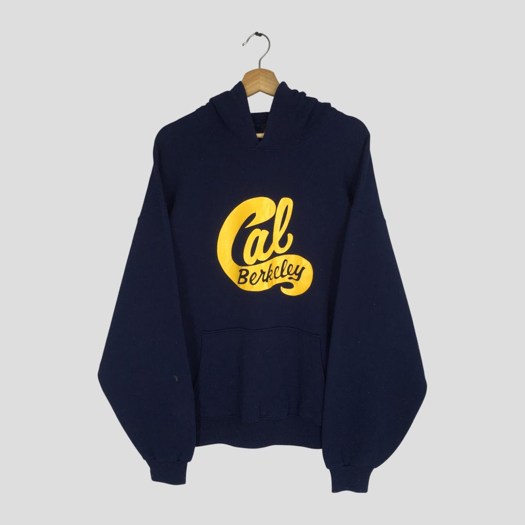 Vintage 90's University of California Berkeley Ncaa Blue Sweater Large ...