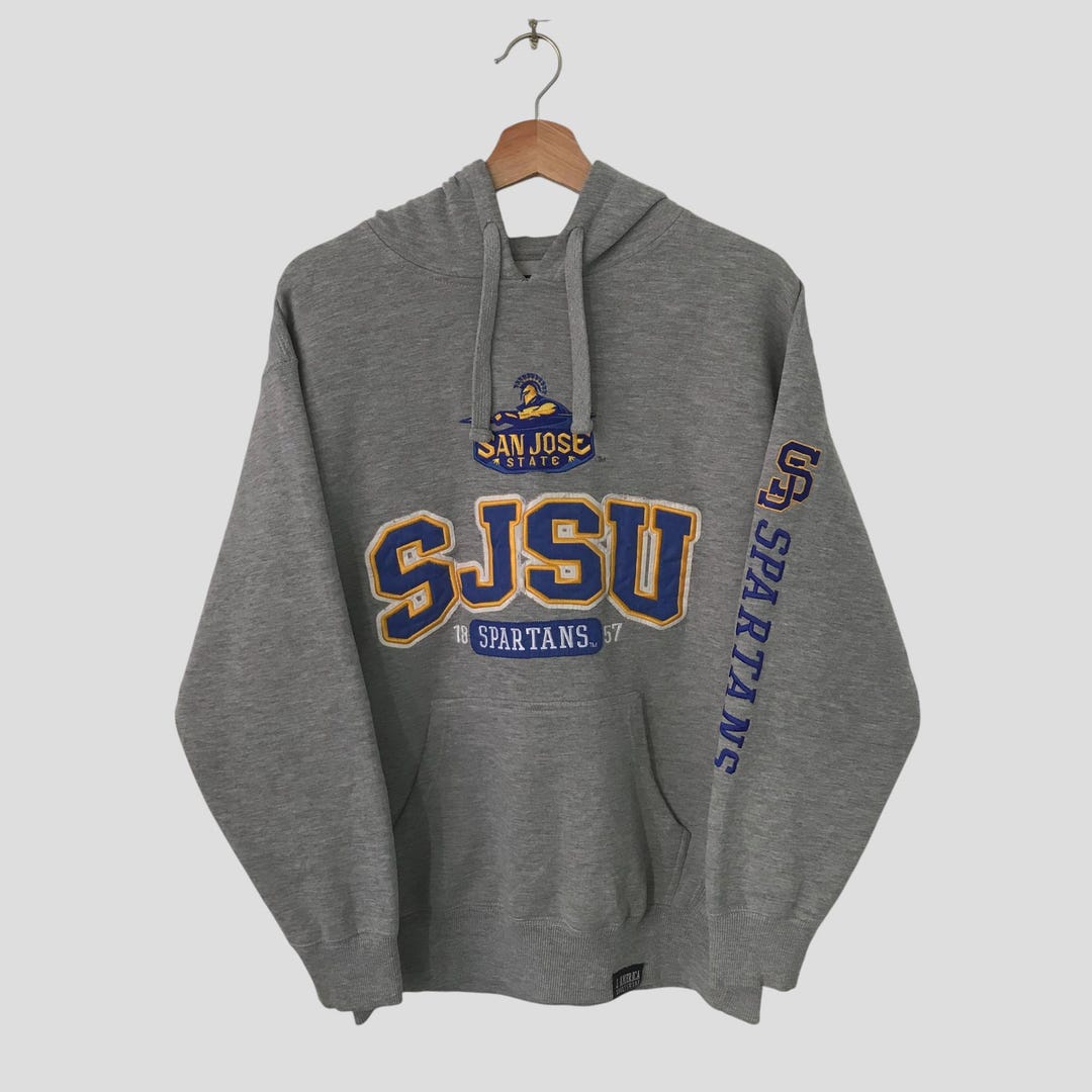 Vintage San Jose State University Grey Sweater Medium San Jose State ...