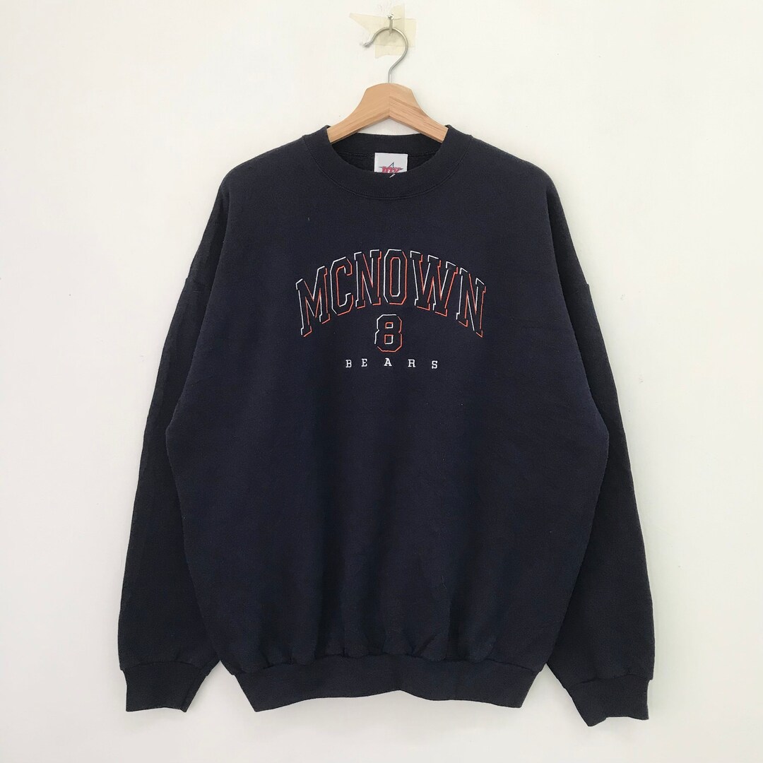 Vintage Chicago Bears Blue Sweatshirt Xlarge Chicago Bears Football ...