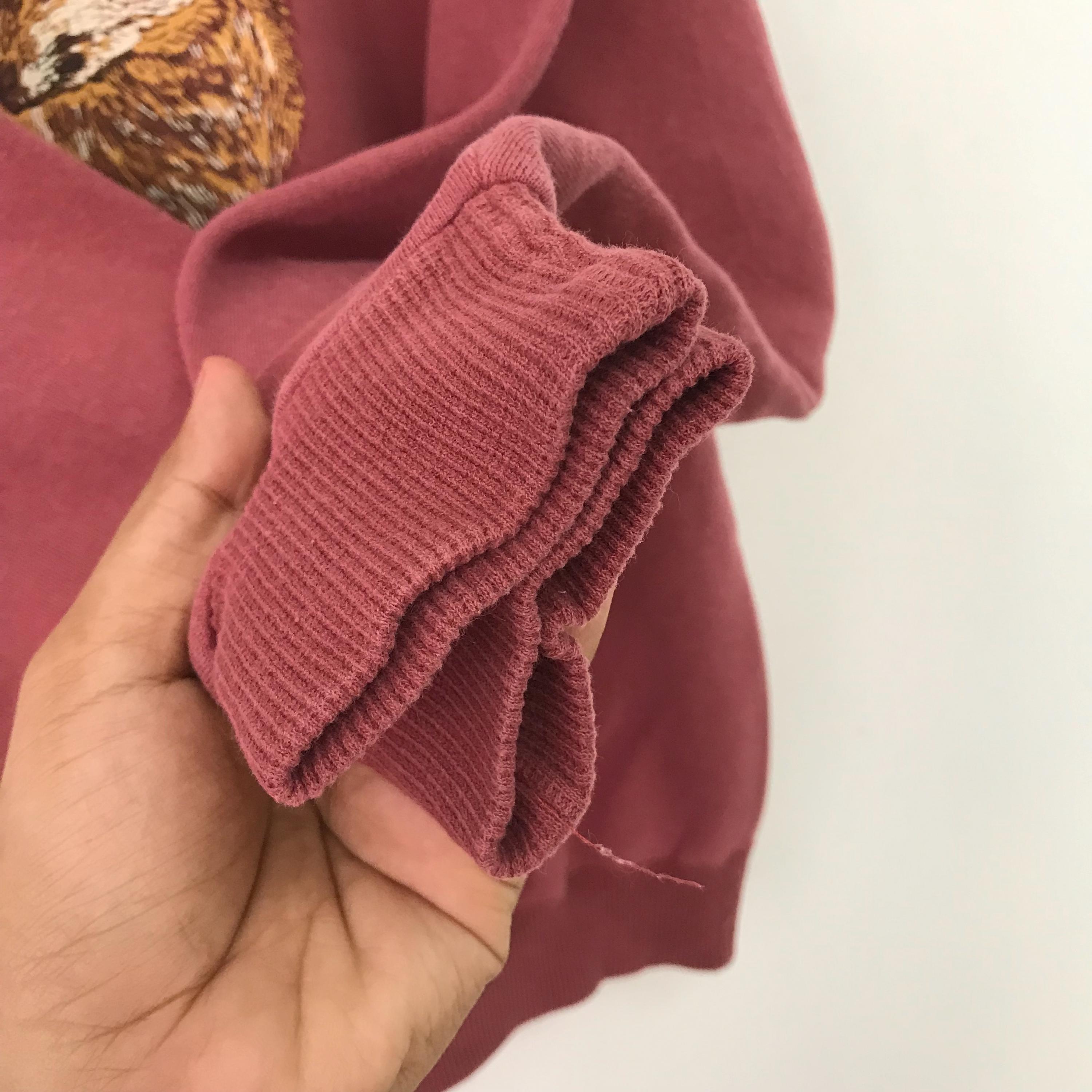 Vintage 90s North American Wolf Maroon Hoodie Large Wolves Howling ...