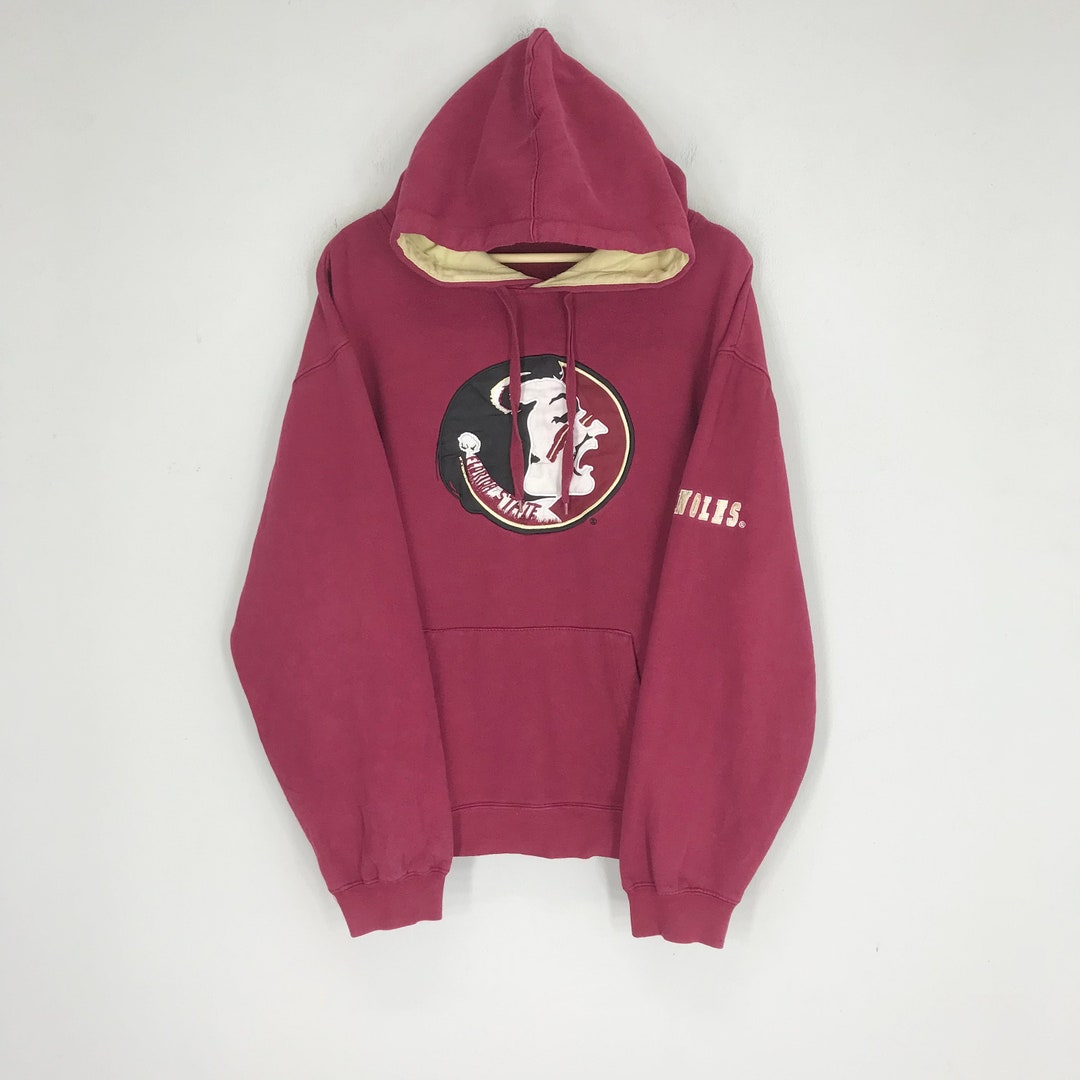 Vintage Florida State University Sweater Red FSU Florida Seminoles ...