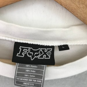 Vintage Fox Racing Team Motocross Tshirt Large Fox Racing Motocross ...