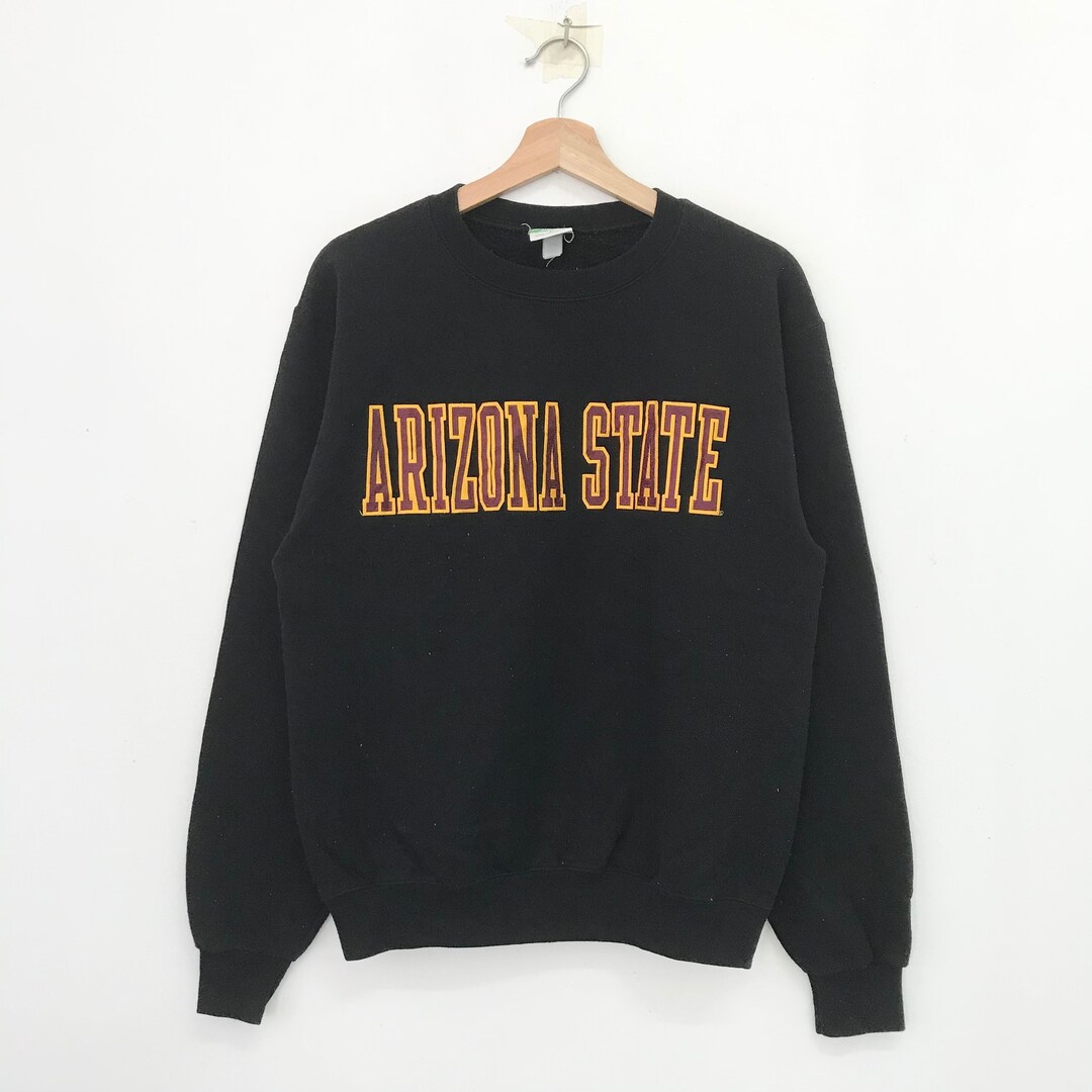 Vintage Arizona State Black Sweatshirt Small Arizona State University ...