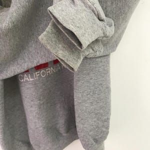Vintage California Republic Gray Sweatshirt Medium California Life Bear ...