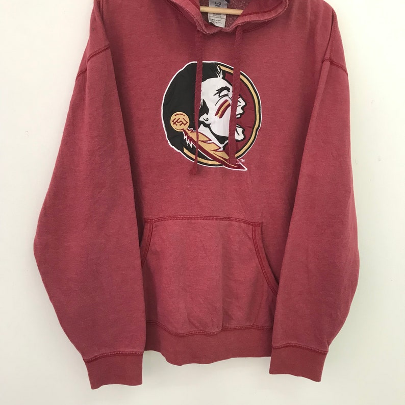 Vintage Florida State University Maroon Sweater Florida State Spell Out ...