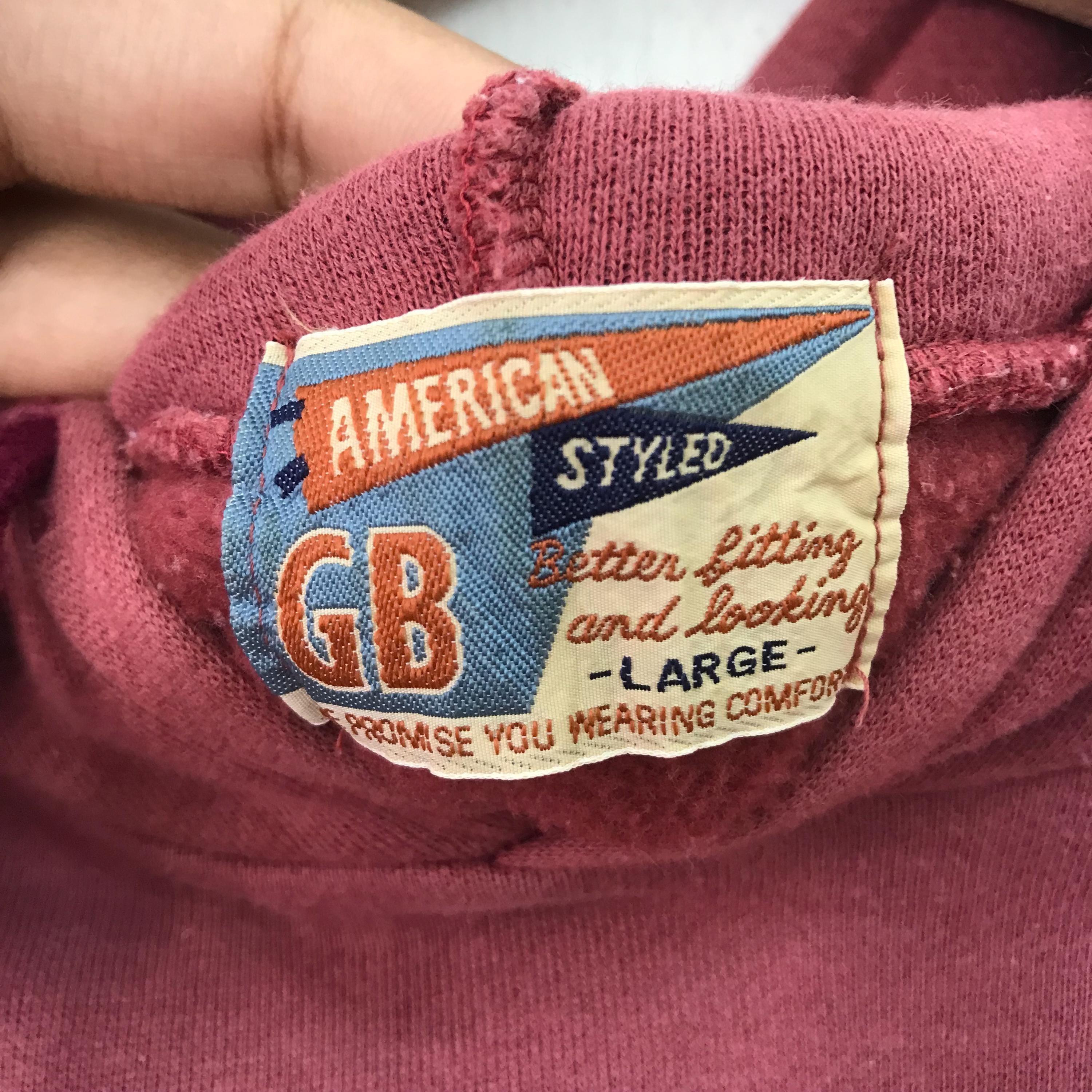 Vintage 90s North American Wolf Maroon Hoodie Large Wolves Howling ...