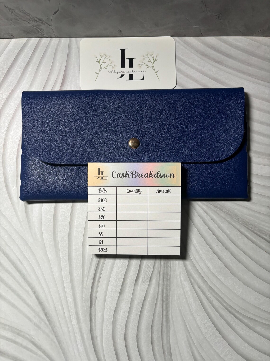 Cash Envelope Breakdown Notepad Bank Teller Slip Notepad - Etsy