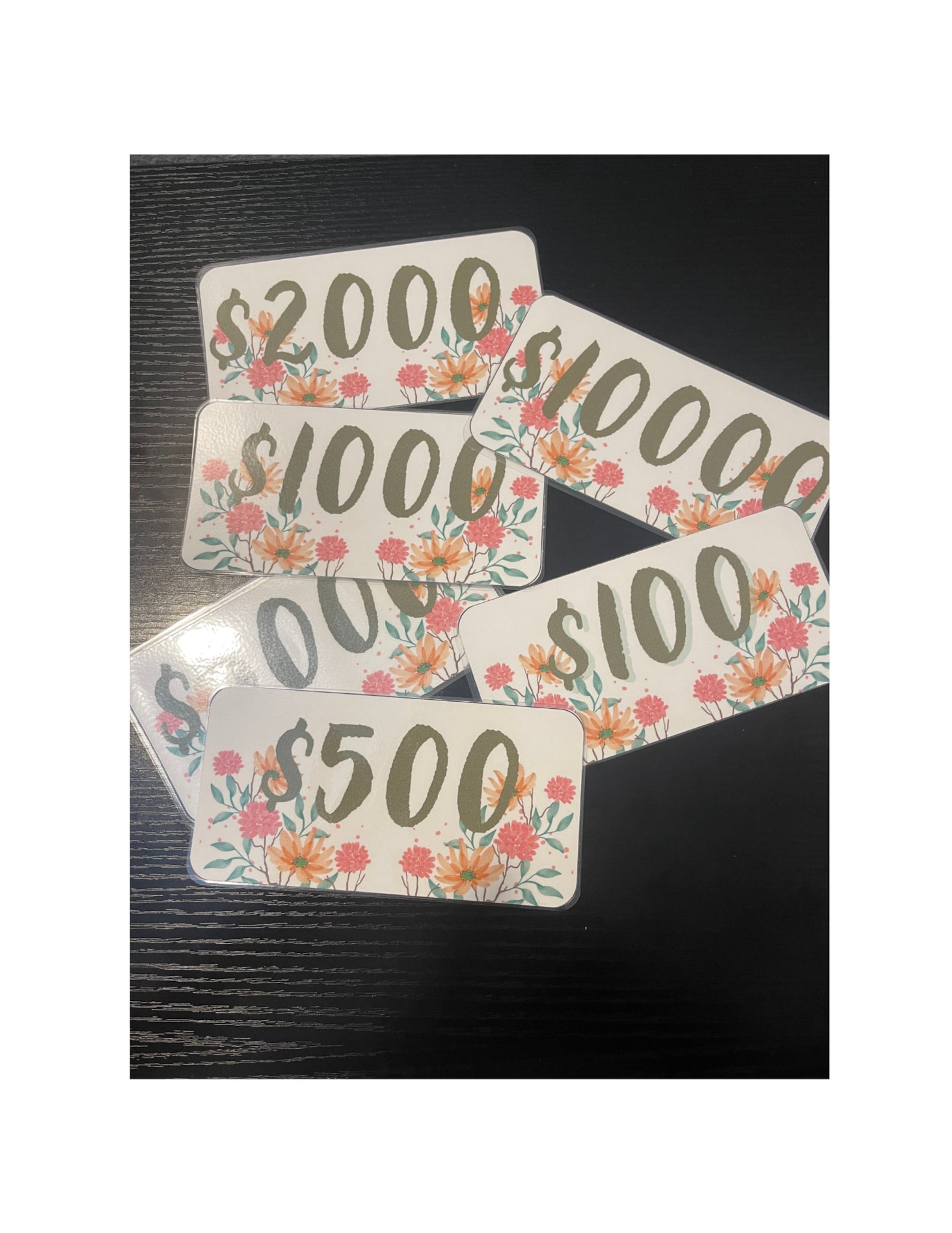 Money Placeholder Printable for A6 Budget Binders Printable Placeholder ...