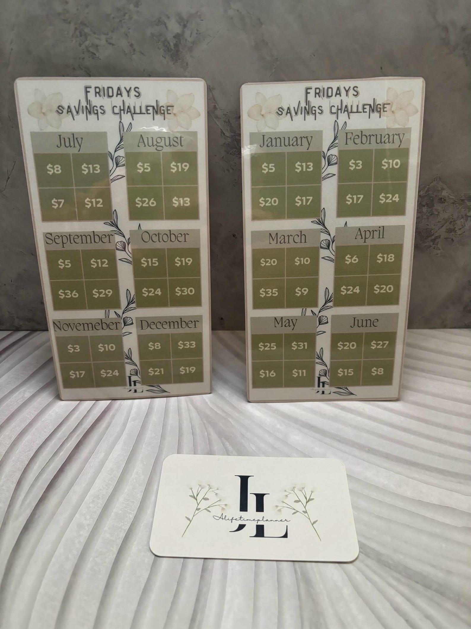 Updated Fridays Savings Challenge Weekly or Biweekly Savings Challenge ...